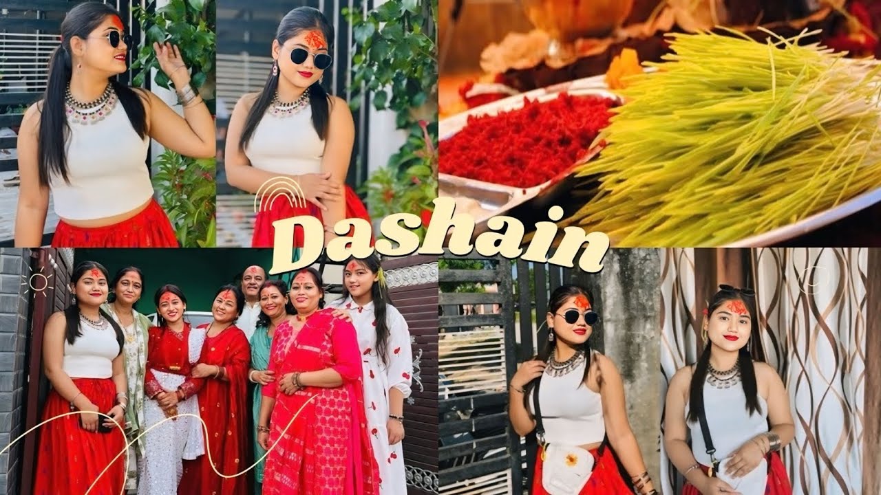 || Celebrating Dashain Teeka 2024 with my Family || Dashain Special || Nepali Tihar || - YouTube