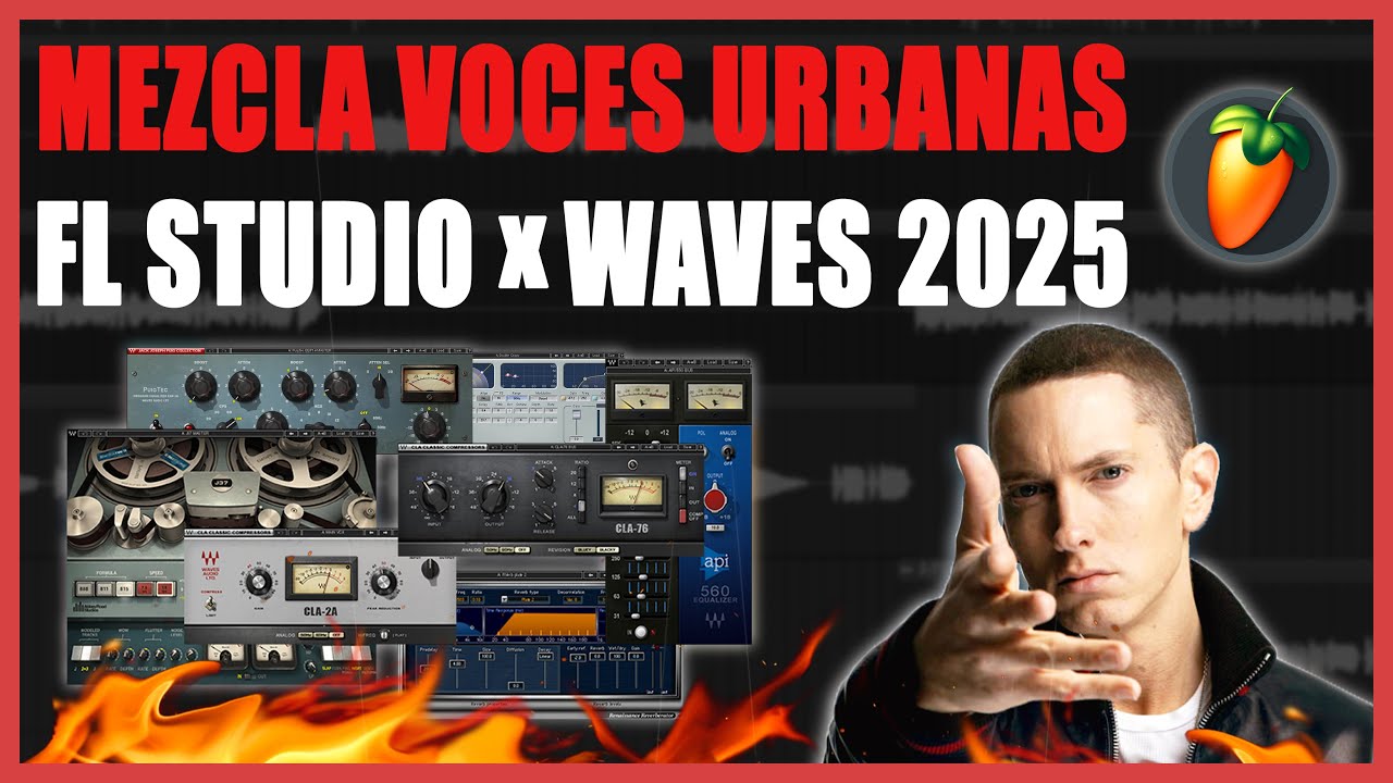MEZCLA VOCES como PRO en FL STUDIO con PLUGINS WAVES (2025) - YouTube