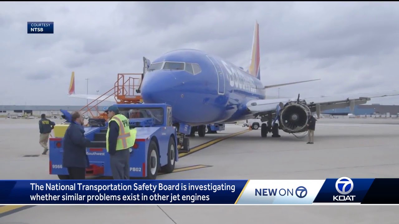 Federal investigators reveal cause of jet engine explosion - YouTube