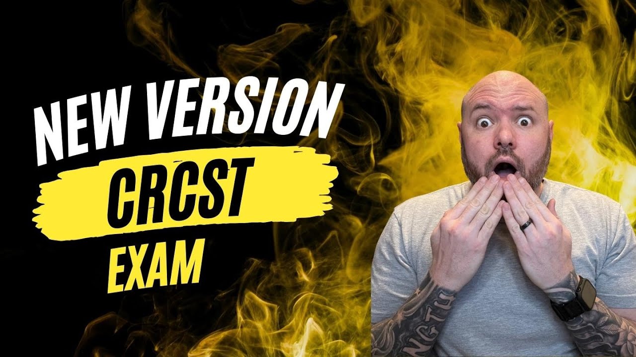 New Version of CRCST Exam?!? - YouTube
