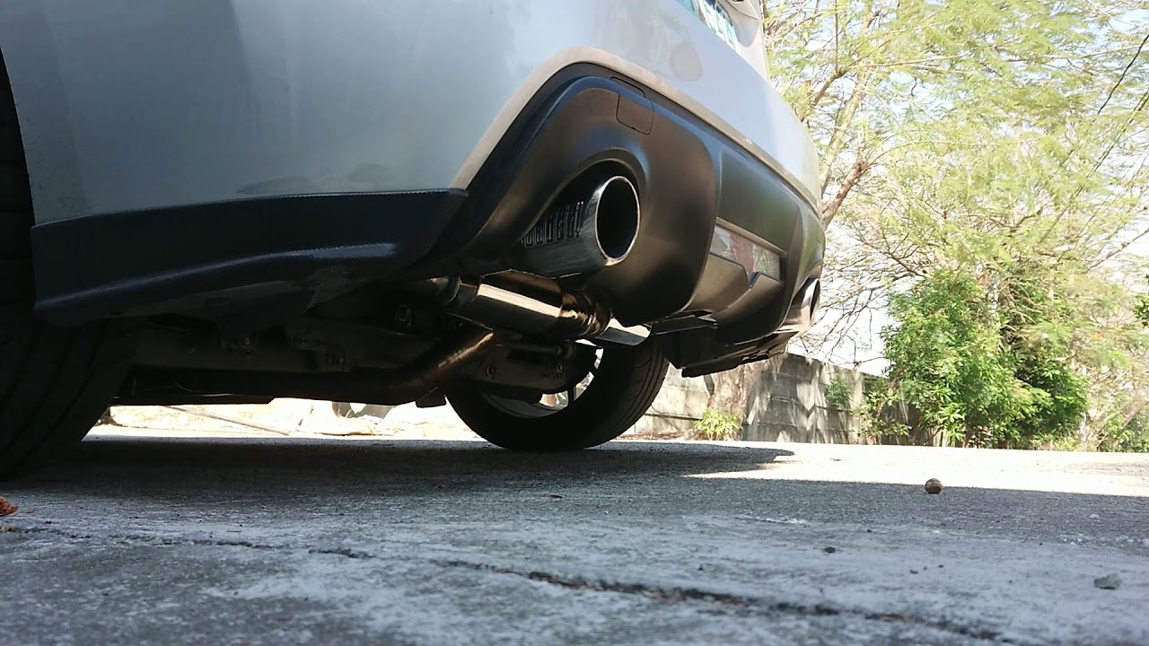 BRZ Alpan resonator and oval mufflers - YouTube