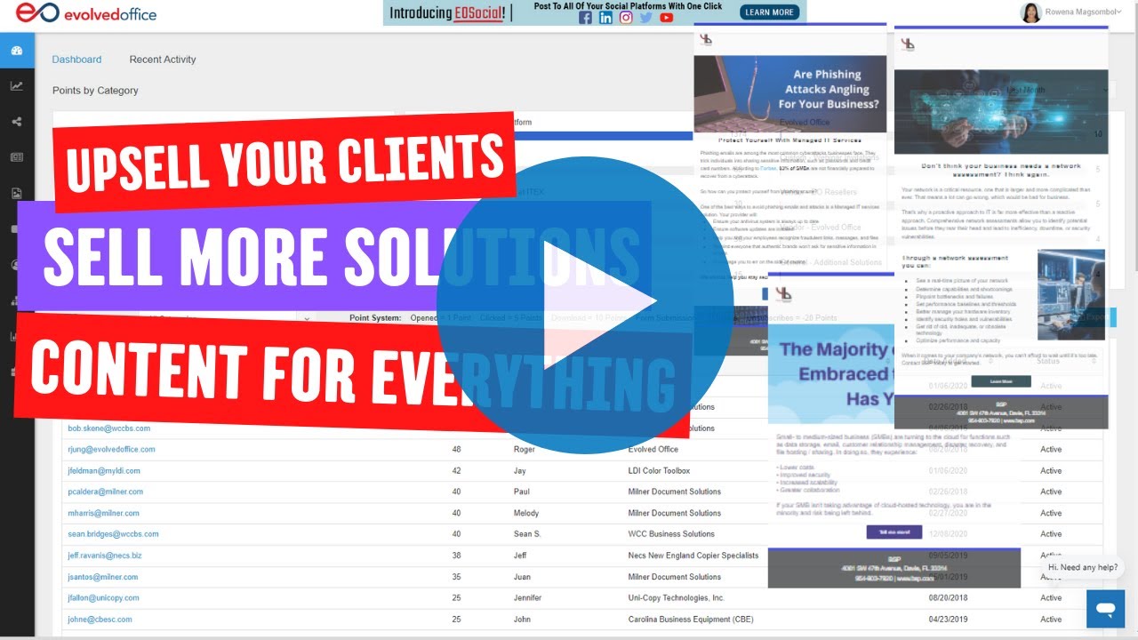 Evolved Office The #1 MSP Content Marketing Automation Platform - YouTube