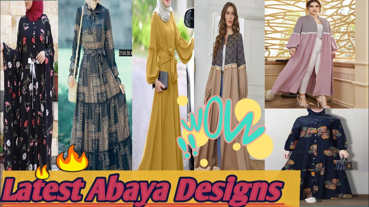 Abaya collection||Designer wear Abaya Designs||Turkish style Abaya ...