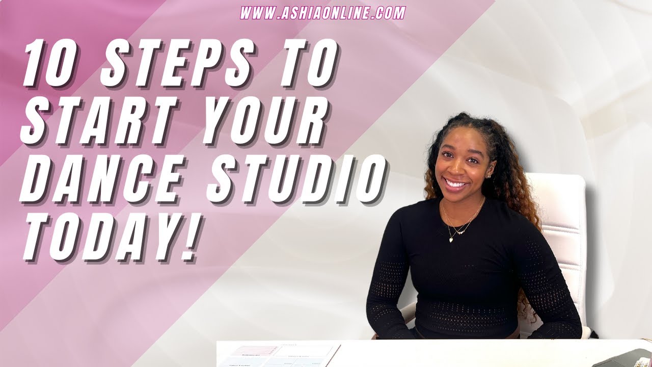 10 basic steps to start your DANCE STUDIO! - YouTube