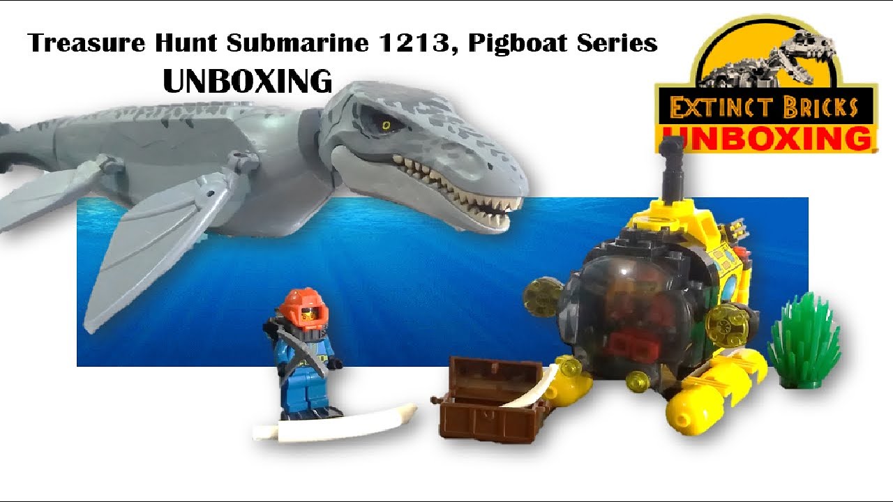 UNBOXING ENLIGHTEN Pig Boat Series Treasure Hunt Submarine #unboxing # ...