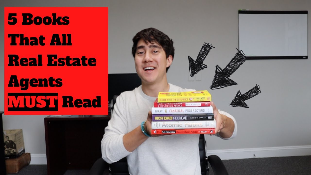 5 Books That All Real Estate Agents MUST Read!!! - YouTube