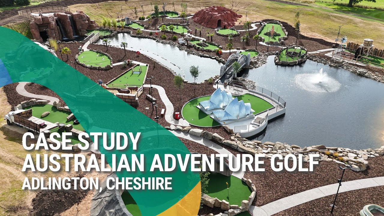 Case Study: Australian Adventure Golf, Cheshire - YouTube