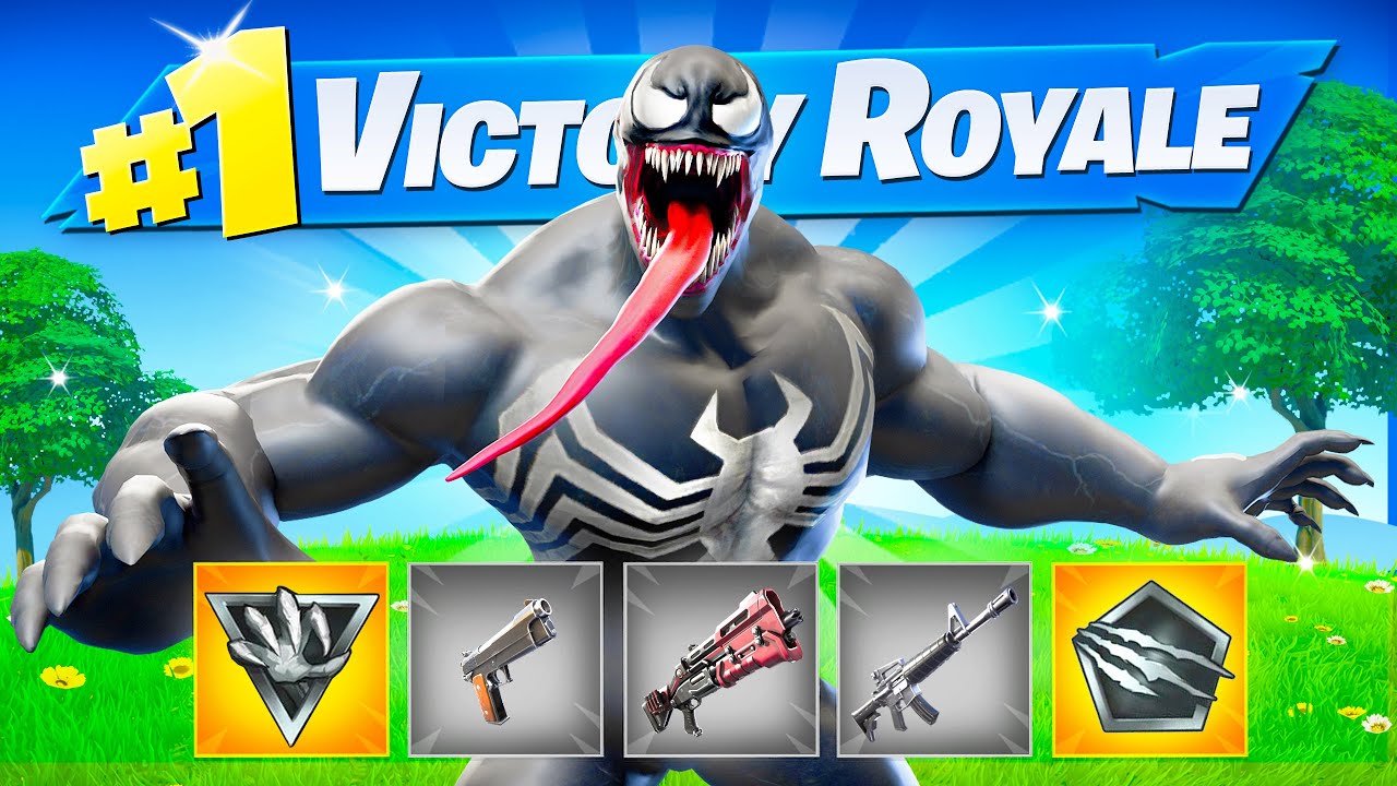 The VENOM BOSS Challenge in Fortnite - YouTube