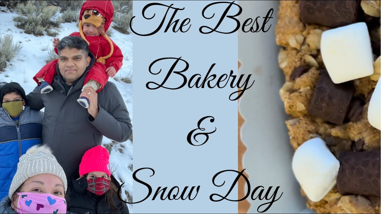 Snow Day in Tehachapi & Best Bakery 🧁 in Lancaster - YouTube