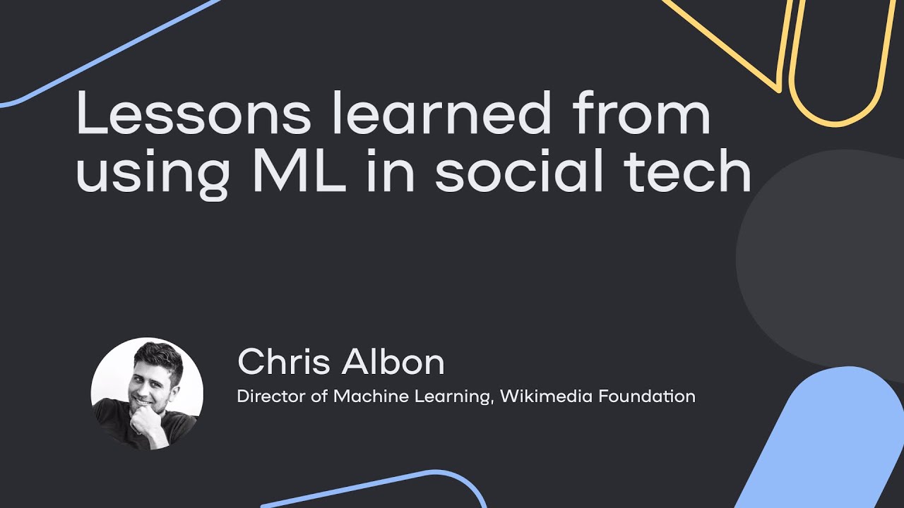 Lessons learned from applying data in social tech - Chris Albon - YouTube