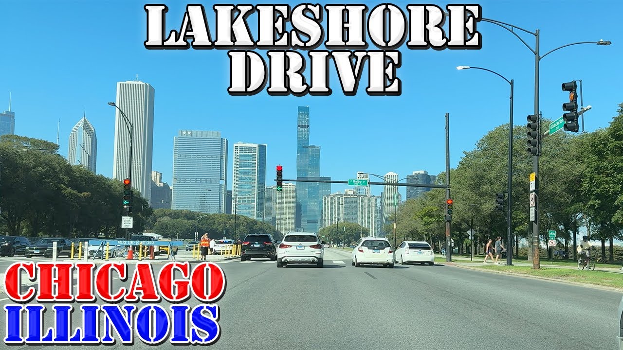 Lakeshore Drive - Chicago - Illinois - 4K Street Drive - YouTube