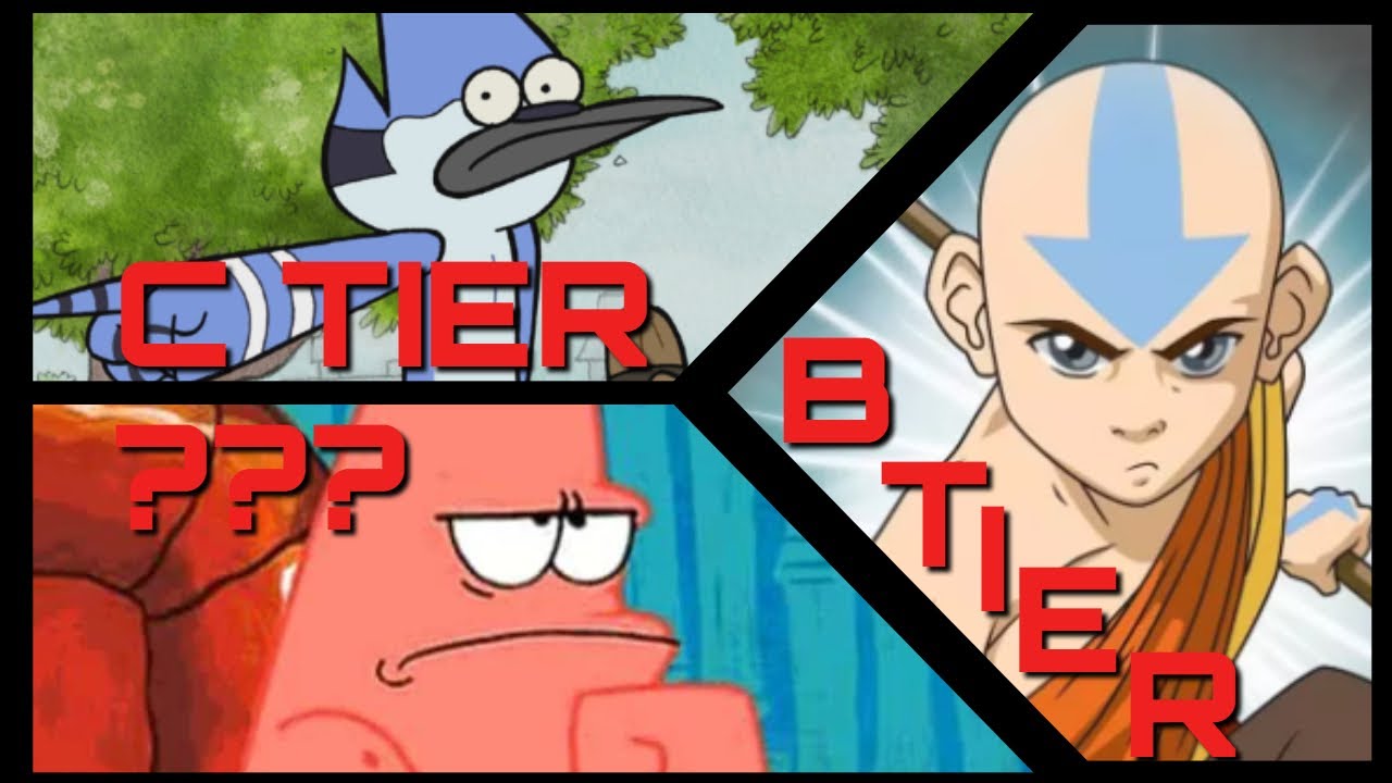 Ranking the greatest cartoons of all time! | Tier List - YouTube