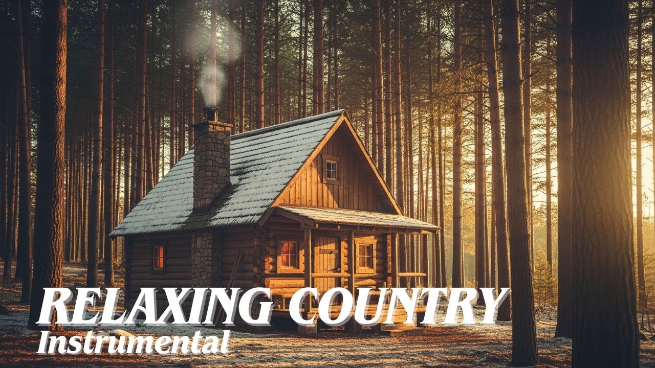 Cabin Country Relax – Peaceful Country Instrumental Music - YouTube