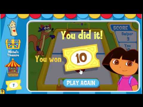 Dora The explorer - Dora game video - Dora's Carnival Adventure - YouTube