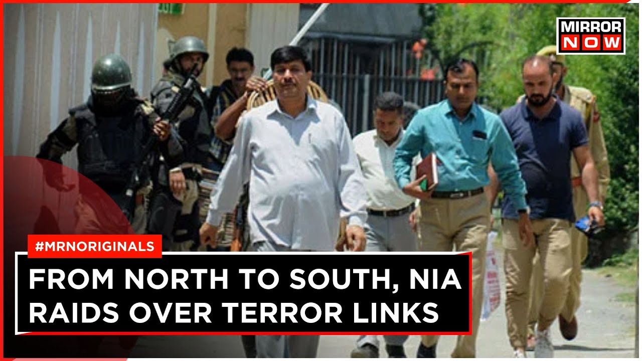 NIA Raids | From Jammu & Kashmir To Tamil Nadu, NIA's Mega Crackdown On ...