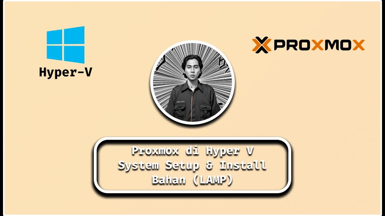 Proxmox di Hyper V (Part 4): System Setup & Install Bahan (LAMP) - YouTube