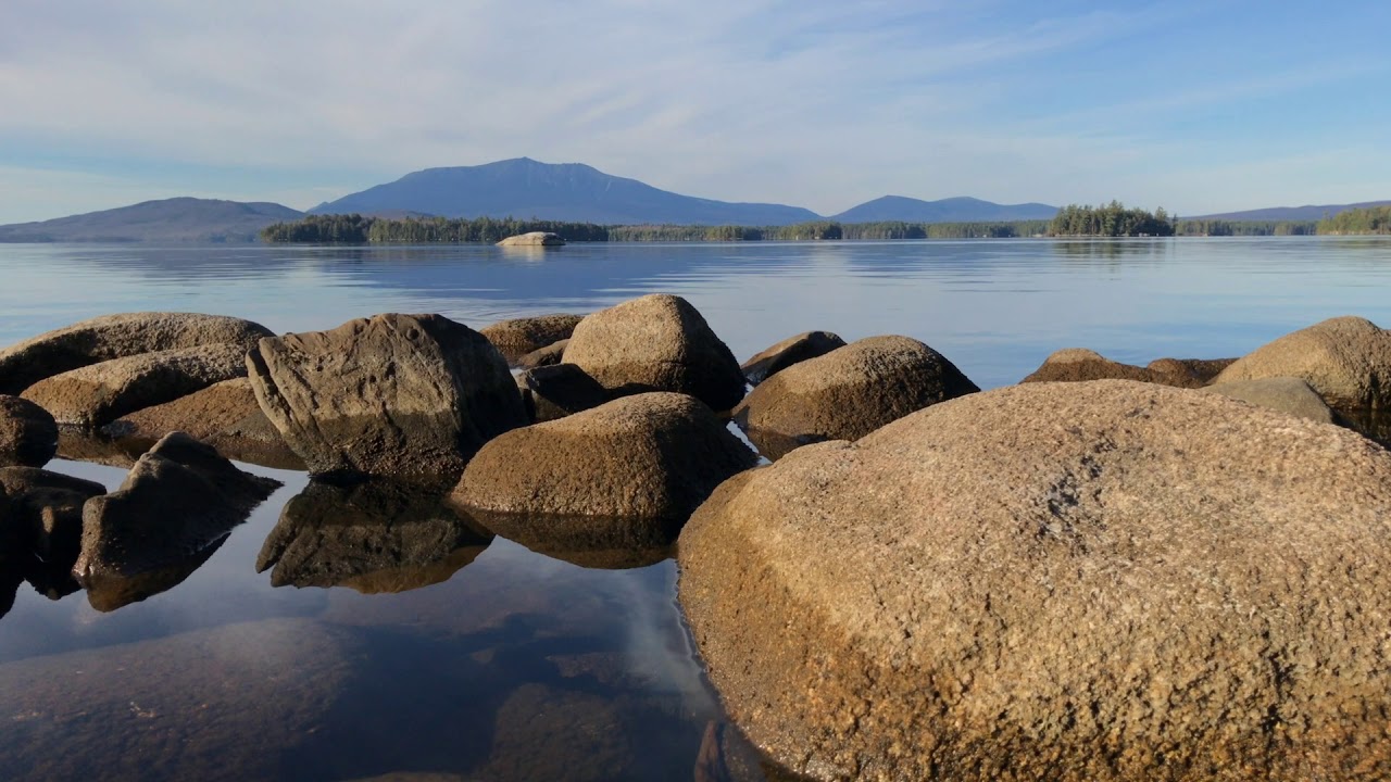 Katahdin and Millinocket Lake, Maine - YouTube