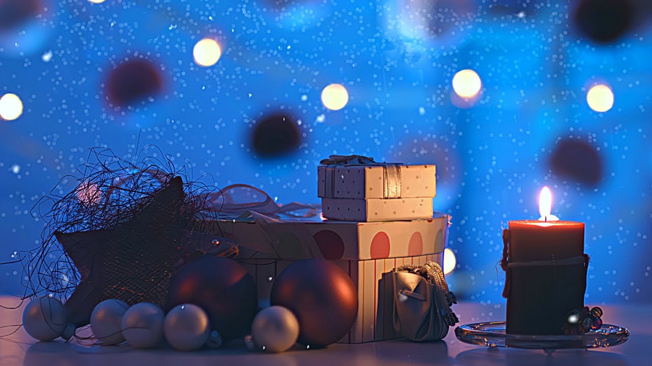 Cozy Christmas Ambient & Relaxing Christmas Music🎄 Carols Hollidays to ...