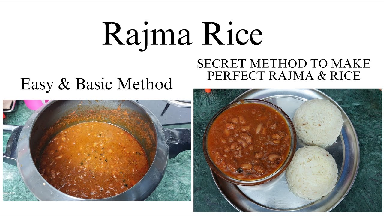 Rajma & Jeera Rice | Secret Method To Make Perfect Rajma Rice | Easy ...