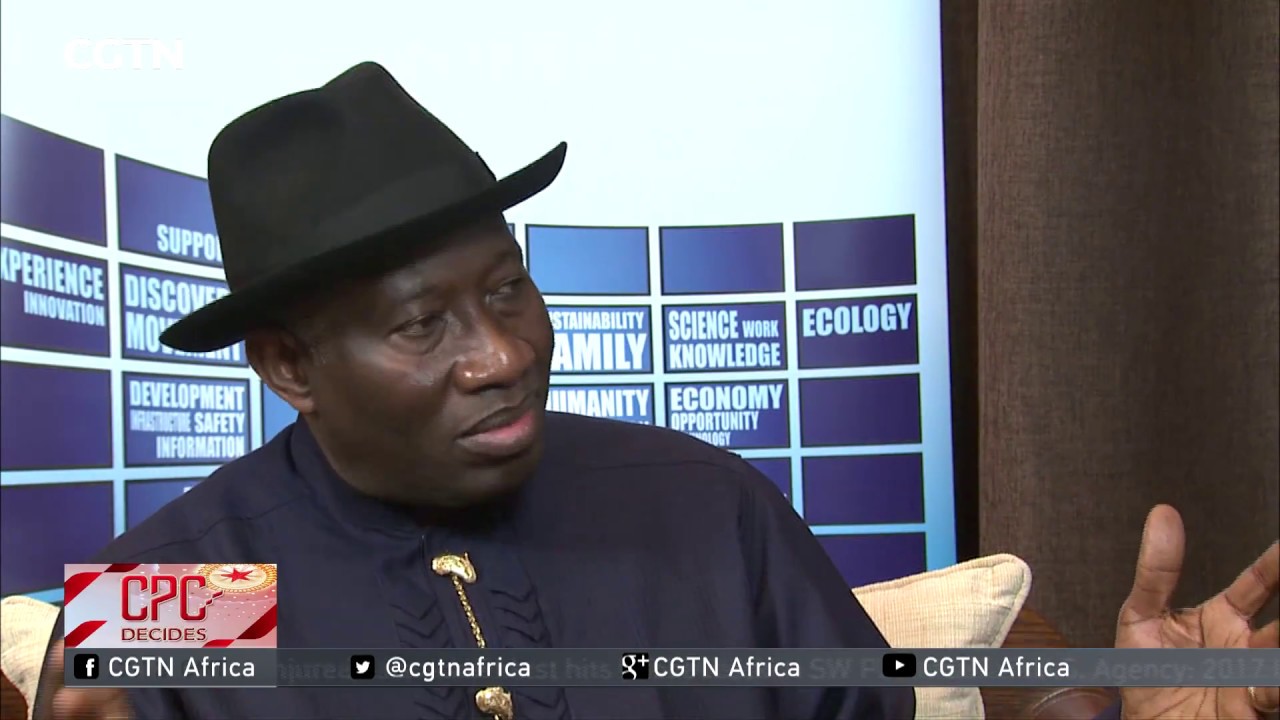 Goodluck Jonathan: Chinese model of development an inspiration to ...