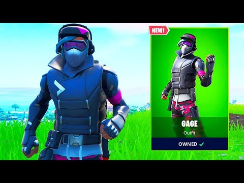 The *NEW* GAGE SKIN IS AMAZING! - YouTube