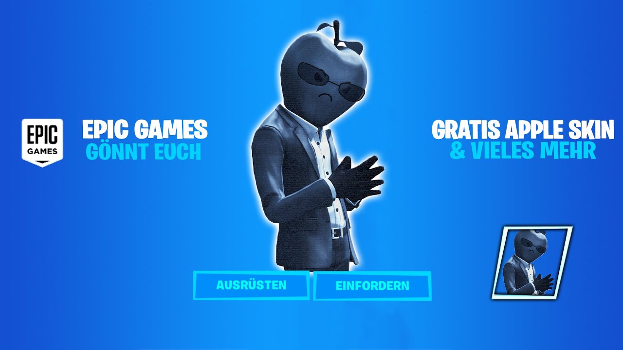 Gratis Apple Skin für alle & vieles mehr | Kuss an Epic Games ...
