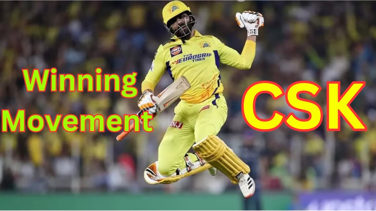CSK Winning Movement | Final Movement CSK Vs GT - YouTube
