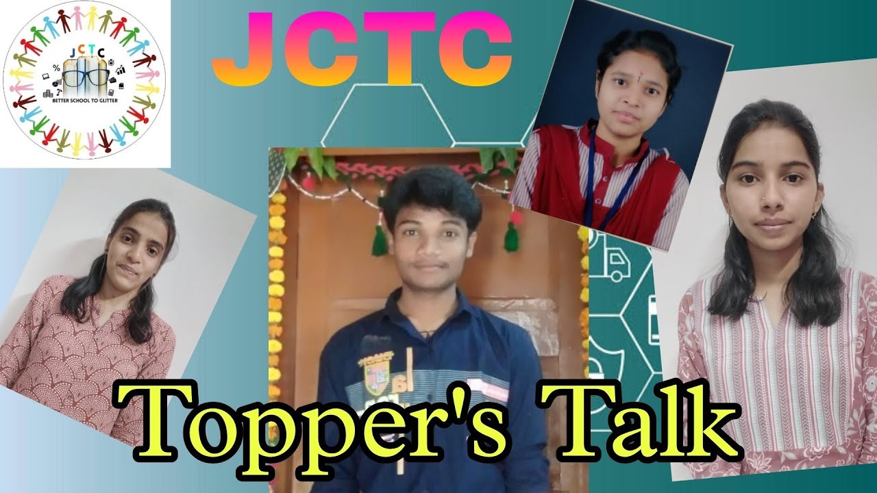 Topper's talk | Few words by Toppers' of JCTC | Sunday Spoorti-02 | PUC ...