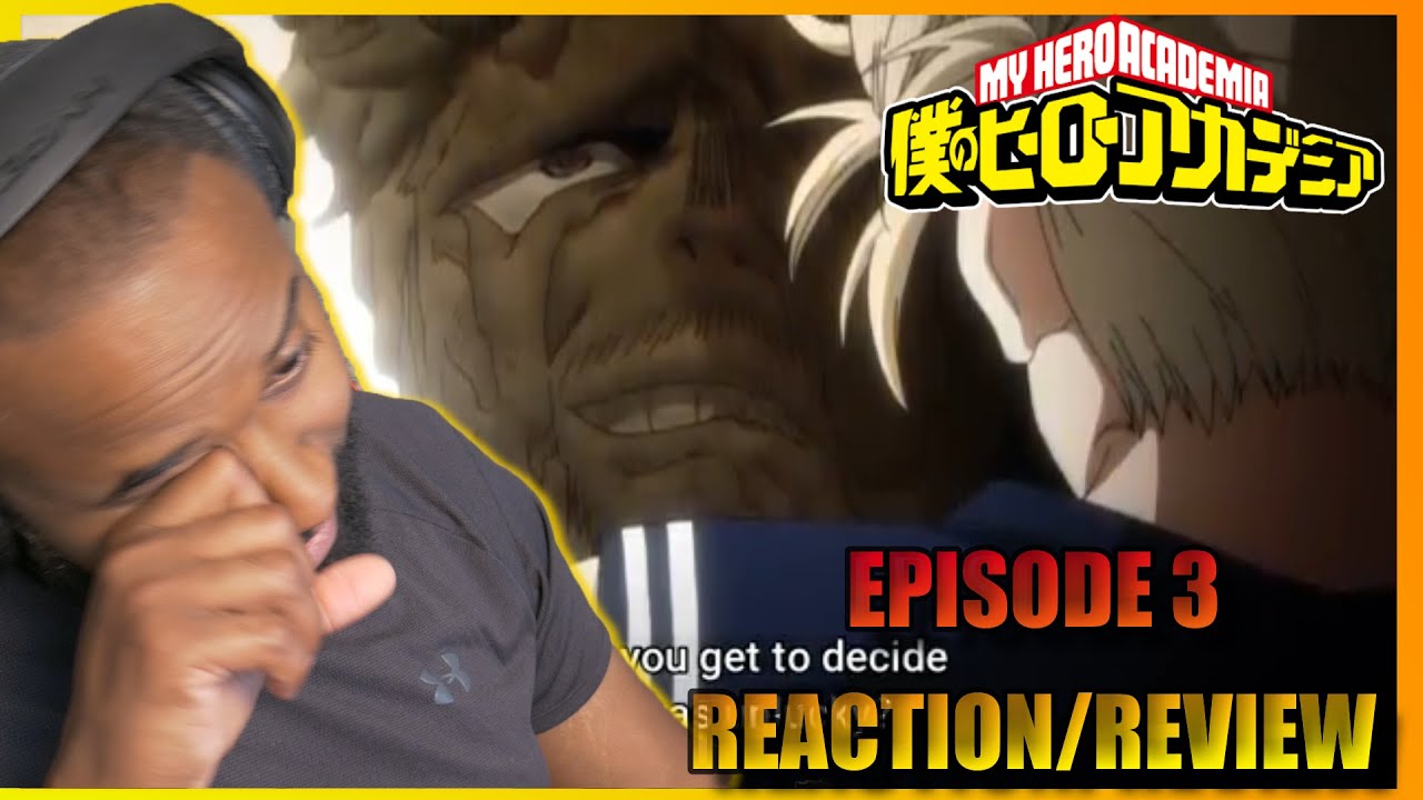 CLOSE TO CRYING... My Hero Academia Season 6 Episode 3 *Reaction/Review ...
