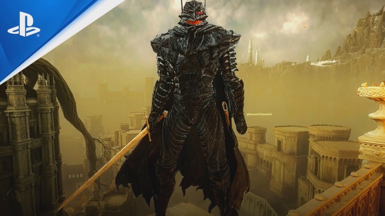 New Berserk Armor Base With Long Sword Moveset Mod Gameplay - Elden ...
