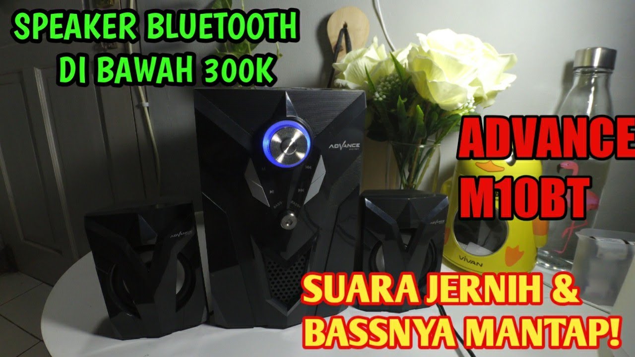 UNBOXING SPEAKER BLUETOOTH ADVANCE M10BT - YouTube