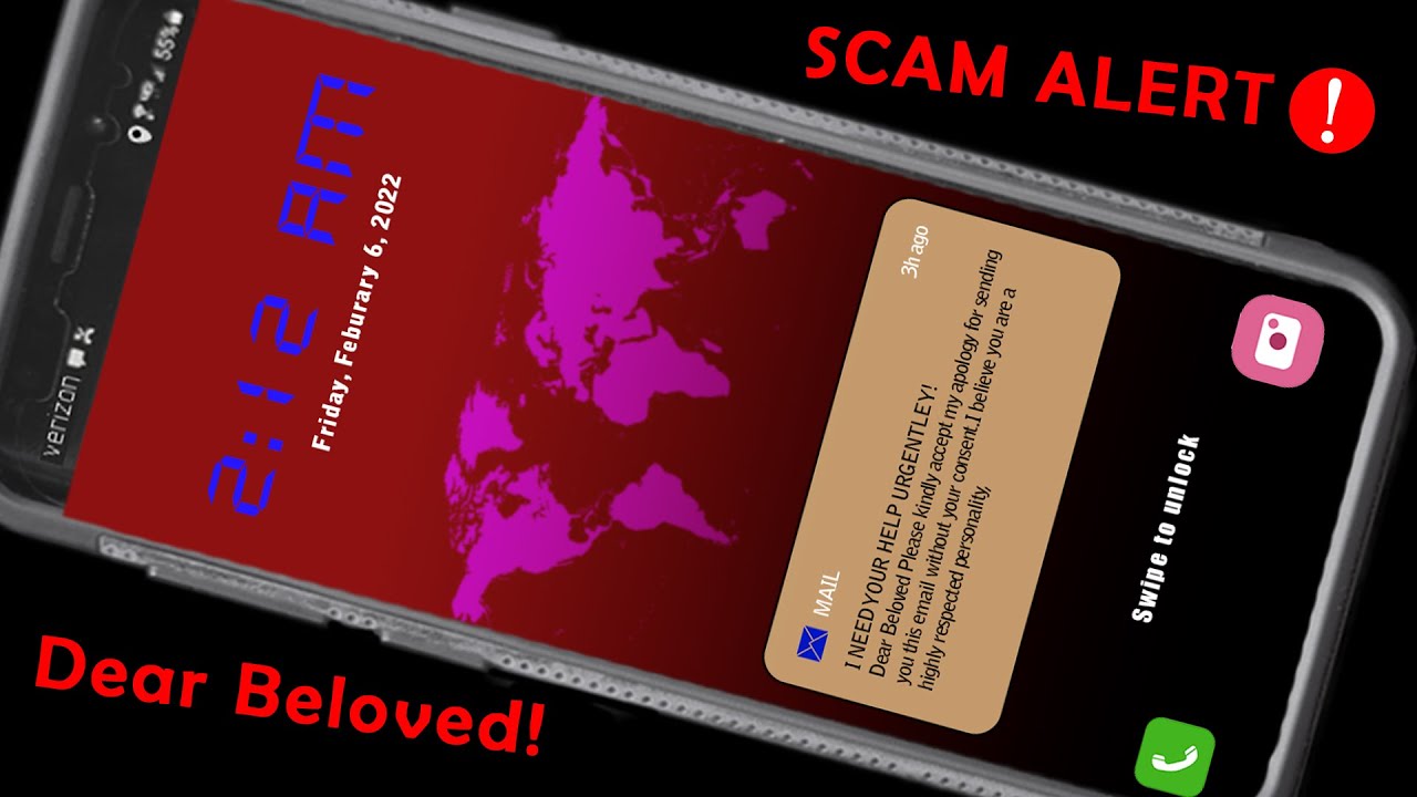 SCAM ALERT! | REMAIN BLESSED | Dear Beloved | Scam Alert! (original ...