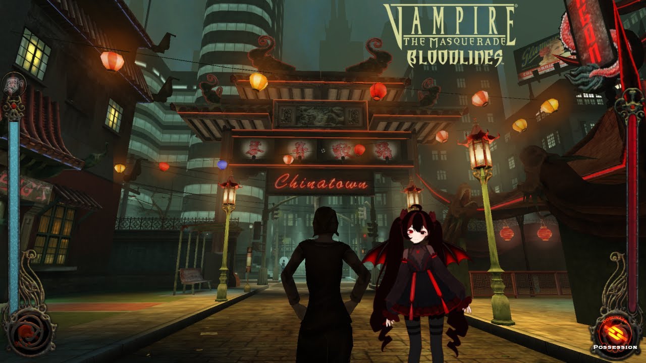 【Vampire The Masquerade: Bloodlines 1】Tourist Cryptid Vampire Doll goes ...