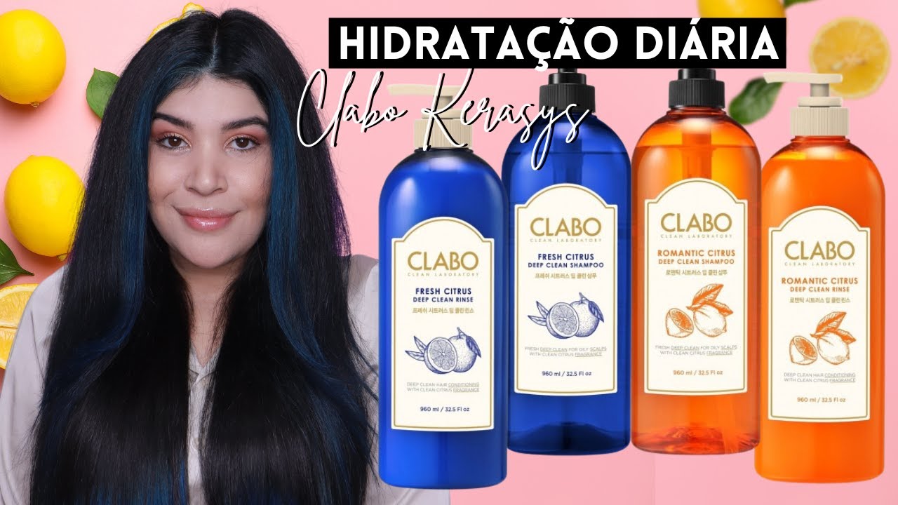 🍋CLABO KERASYS ROMANTIC CITRUS e FRESH CITRUS: Hidratação de uso diário ...
