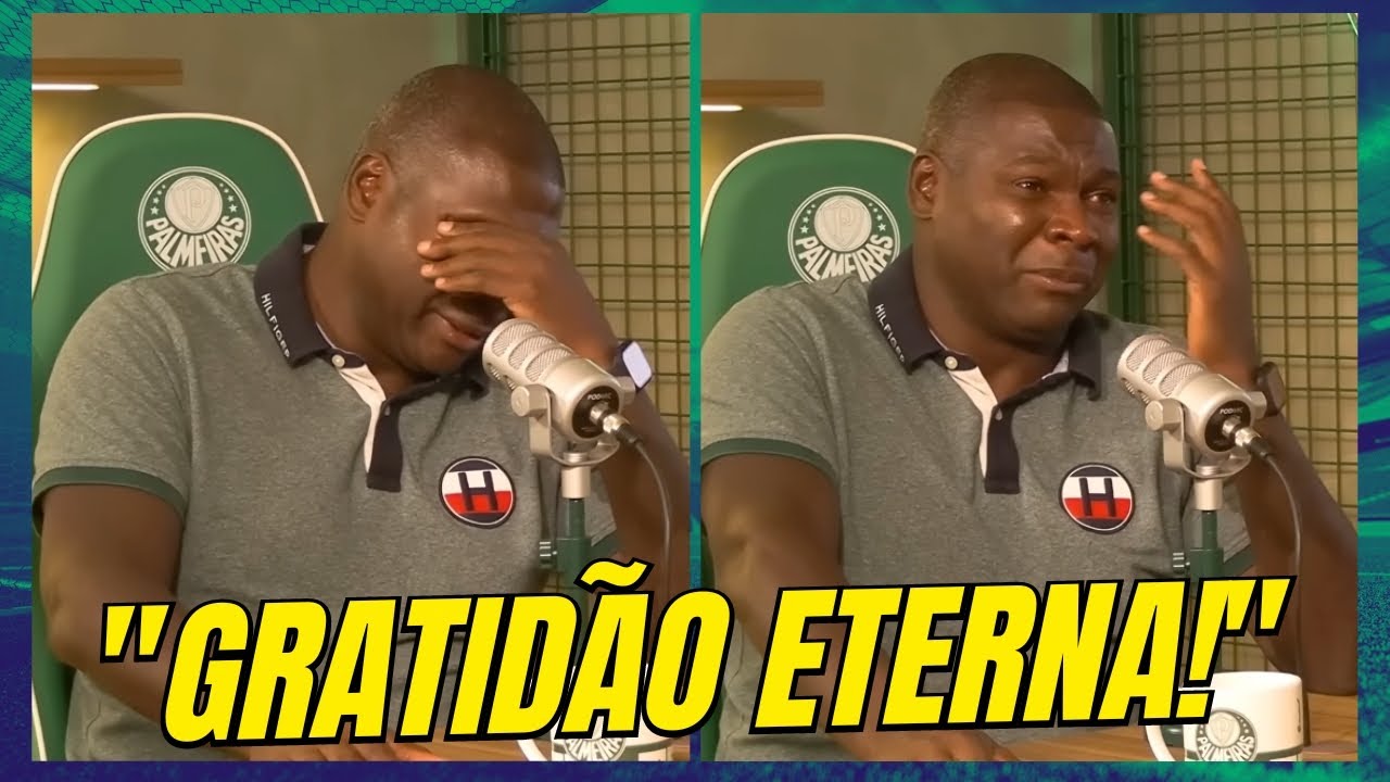 CLEBÃO SE EMOCIONA AO FALAR SOBRE O PALMEIRAS E A TORCIDA - YouTube