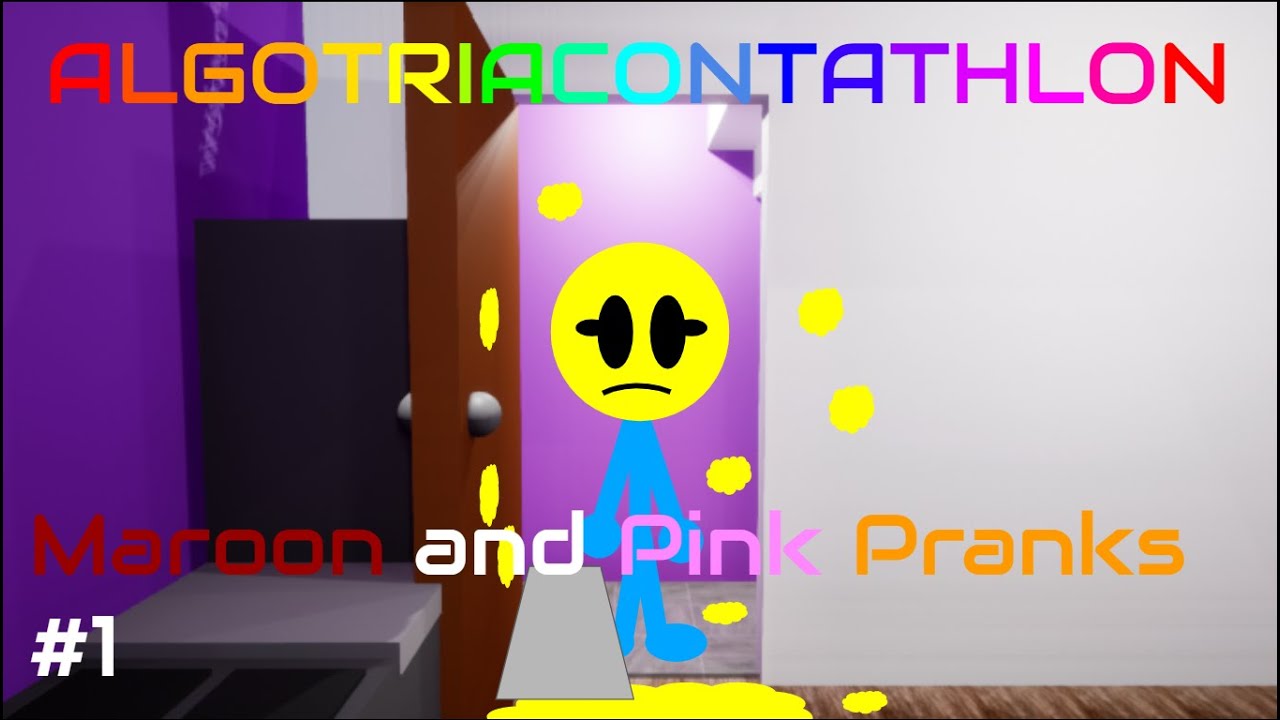 Maroon and Pink's Pranks:Paint bucket Prank - YouTube