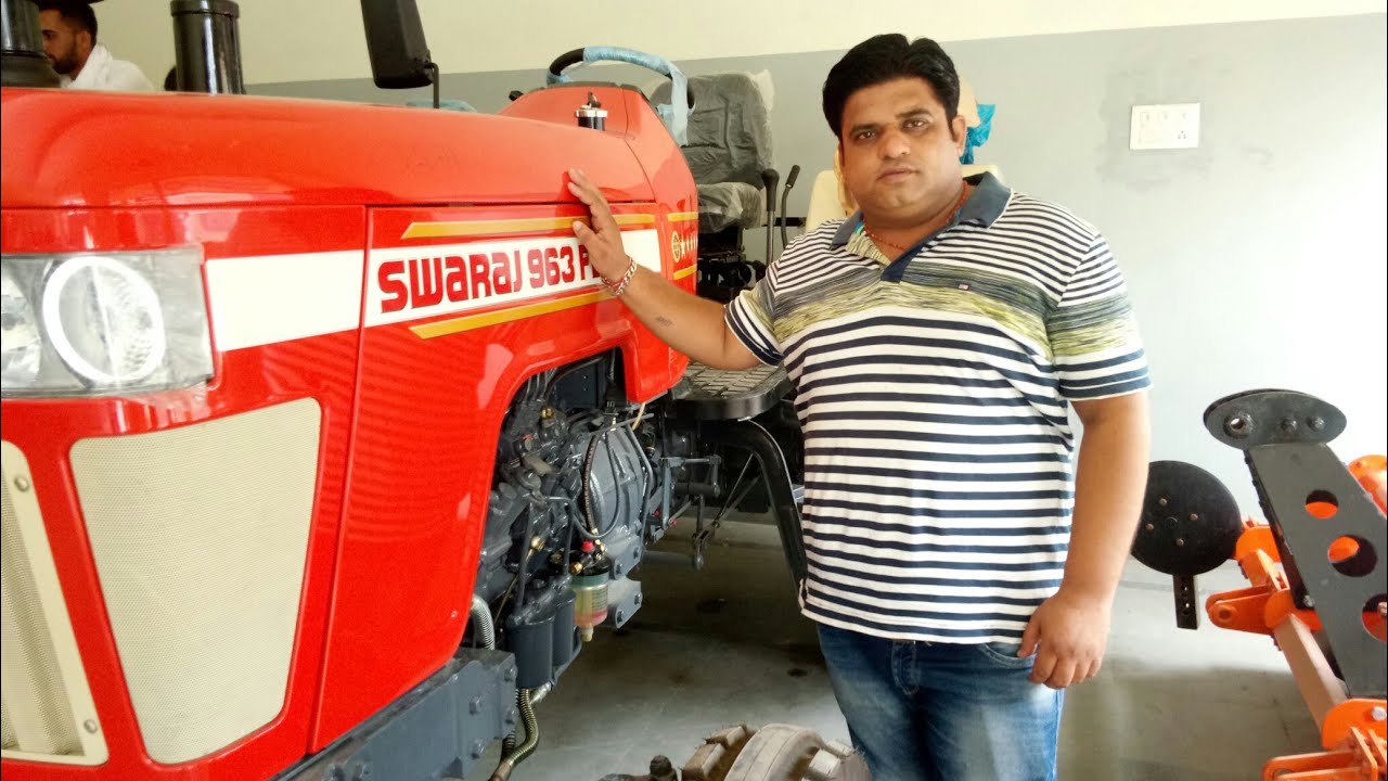 New Model Swaraj 963 FE, 2wD,4WD, 5 star Tractor Full Review - YouTube