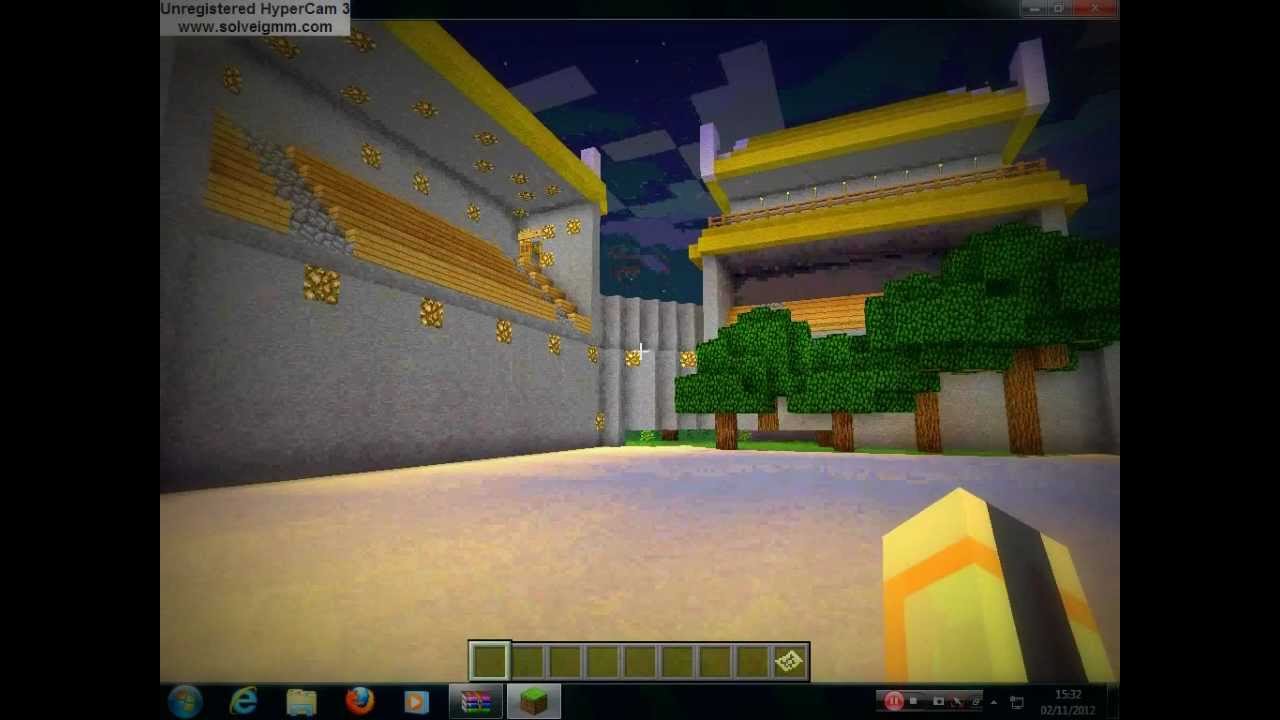 naruto minecraft map part 2 - YouTube