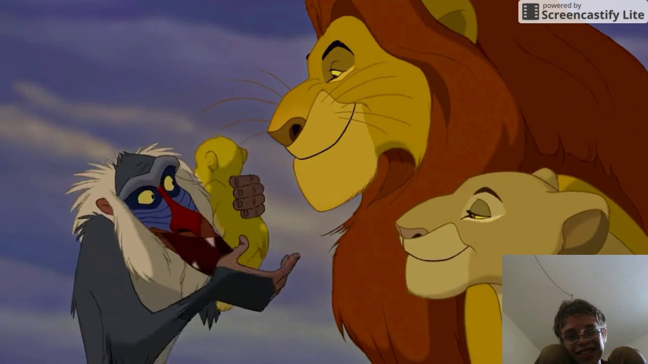 Reacting to "Simba really Worked on his Roar... YTP - The Lion King ...