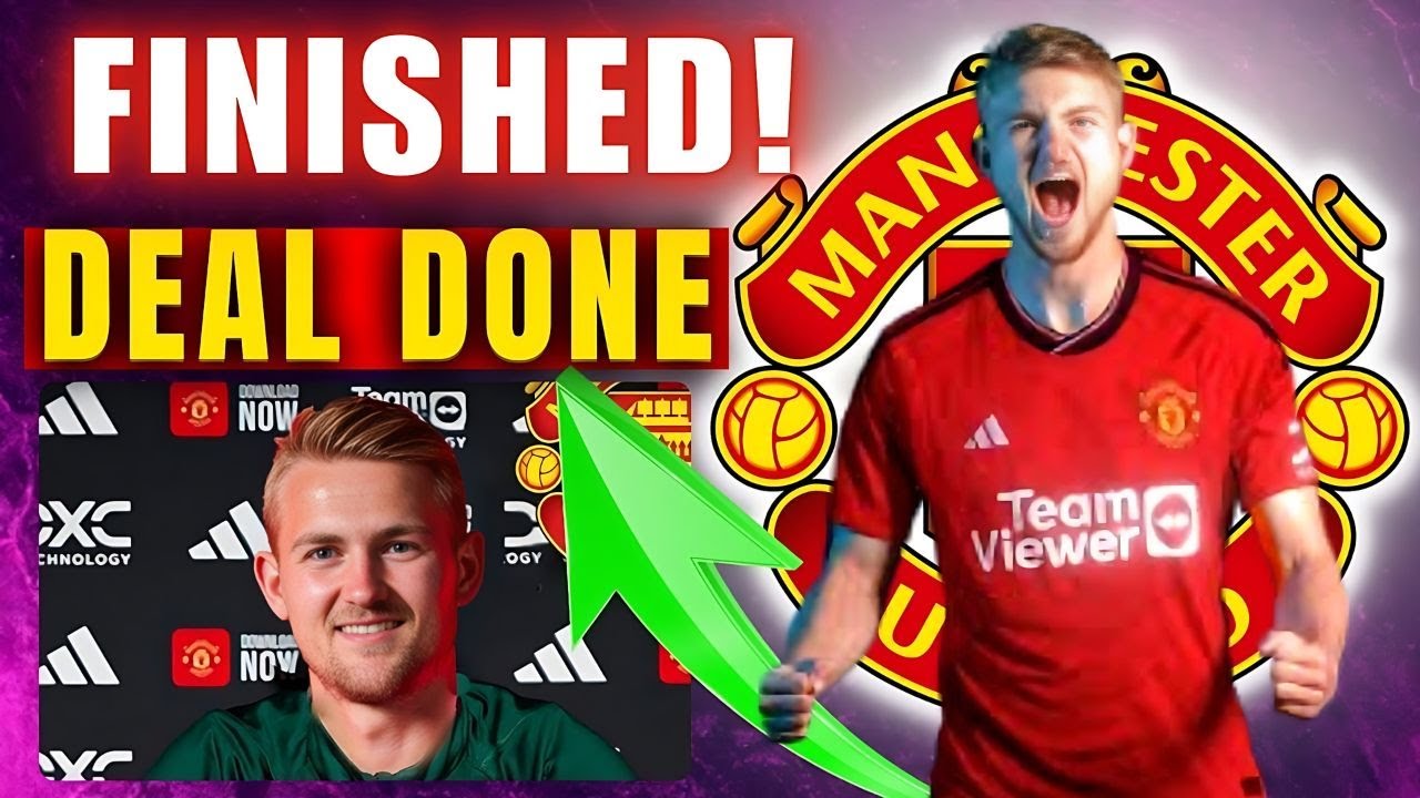 💥💣FINALLY MATTHIJS DE LIGT AT MANCHESTER UNITED! BOMB OF THE DAY ...
