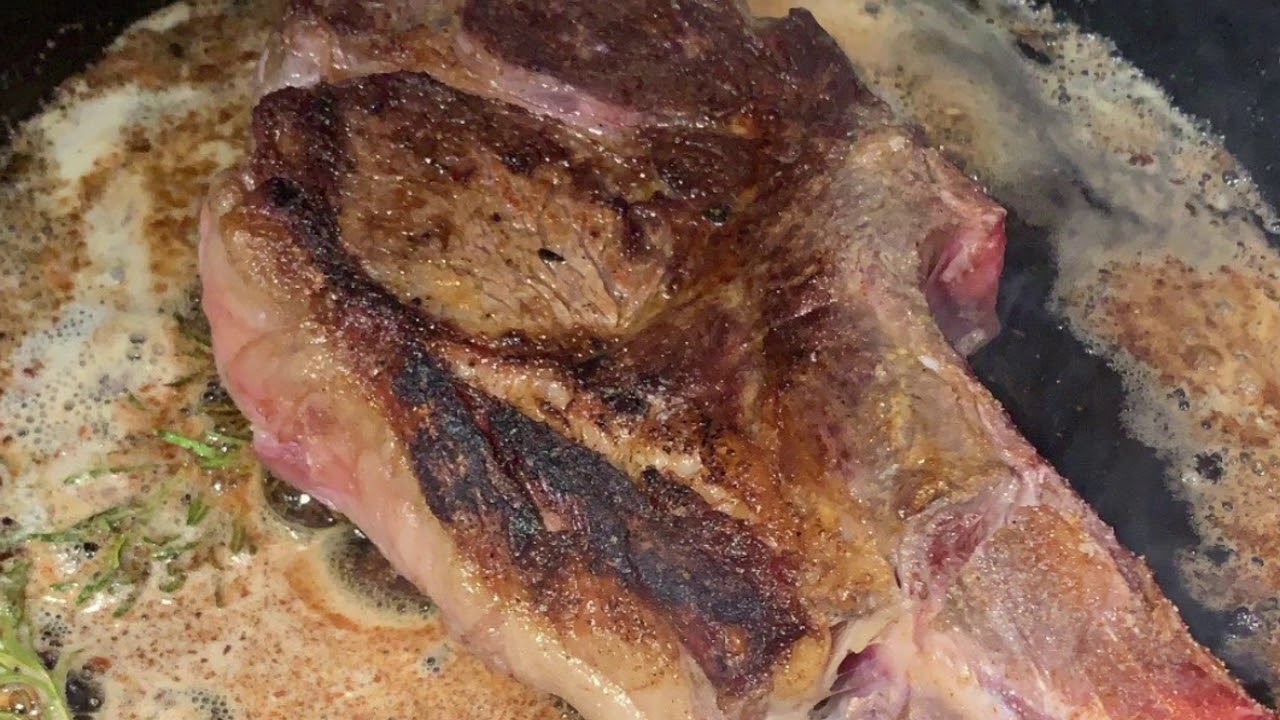 How To Cook Tomahawk Ribeye Steak - YouTube