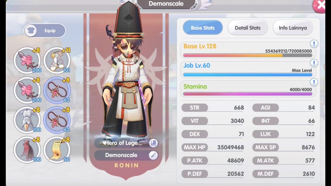 ROX - Test Full VIT KVM 30 JAN 2024 || Rune Knight 2H Sword - YouTube