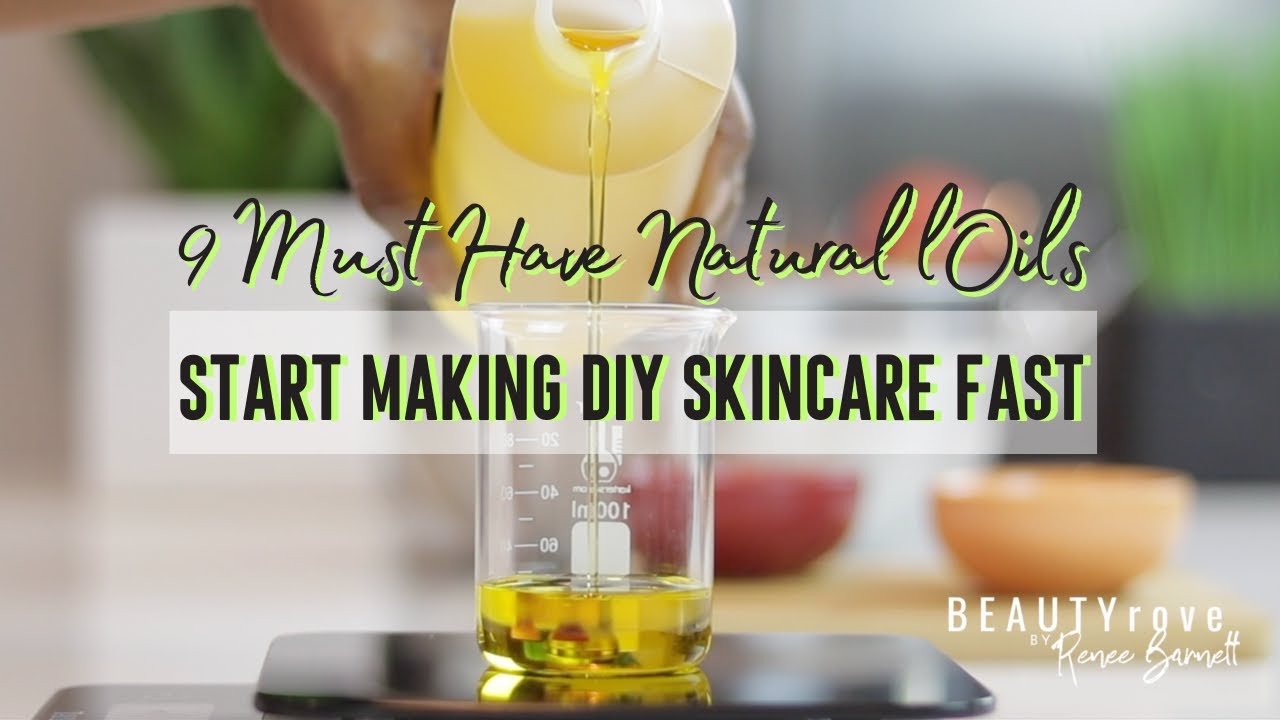 9 Must Have Natural Oils for Skin Care [ Homemade DIY ] - YouTube