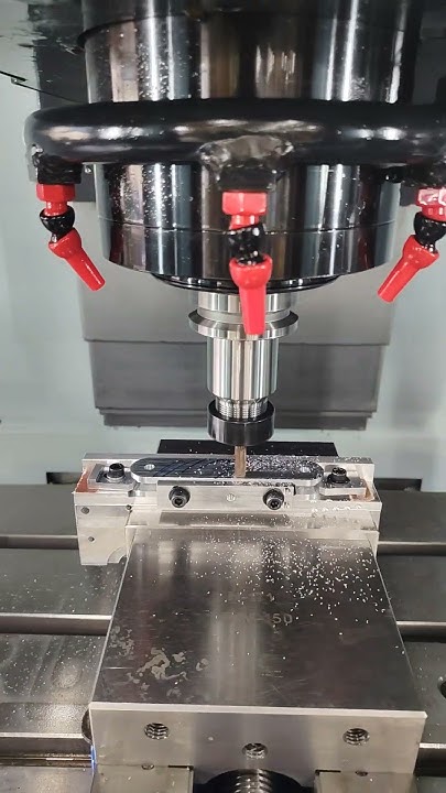 VMC machine Aluminum part machining#vmc - YouTube