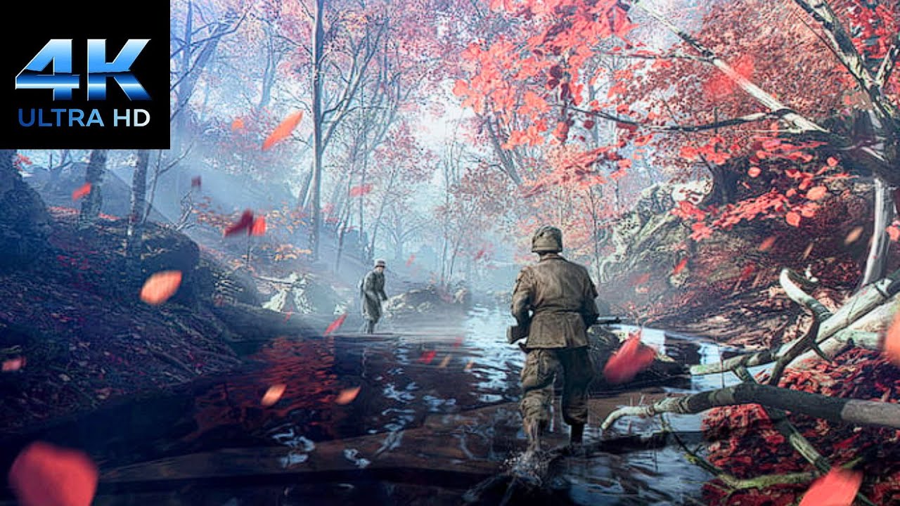 BATTLEFIELD 5 -: Mission :- JUNGLEE WAR FROM OPEN AREA ( 4K ULTRA HD ...