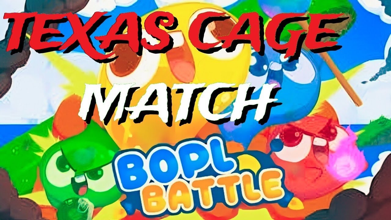 Bopl Battle - Texas 3 Way Cage Match 1v1v1 - YouTube