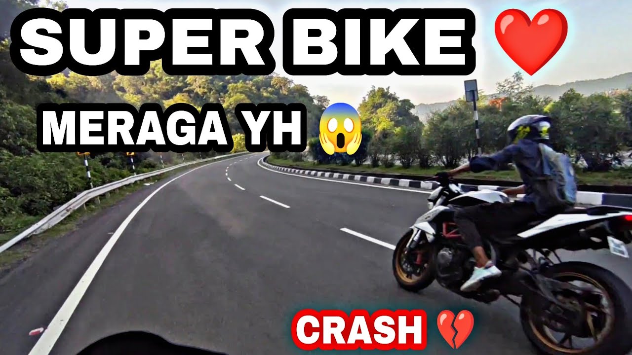 SUPER BIKE HIGH SPEED GONE WRONG 💔 || BIKE PROBLEM || #motovlog #biker #speed - YouTube