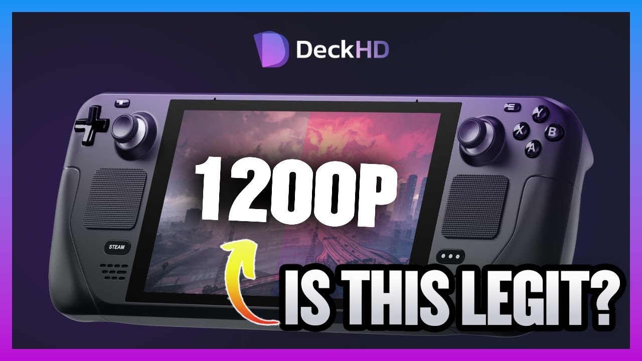 Steam Deck Gets A 1080p Screen Upgrade, But Is It Worth It? - YouTube