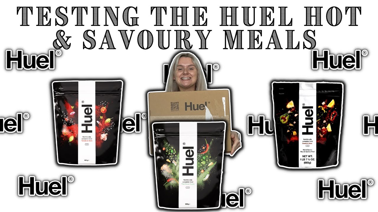 Reviewing Huel Nutritionally Complete Meals - YouTube