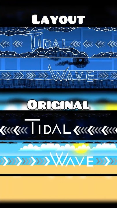 🔥Tidal Wave Layout #geometrydash #gdupdate #gd - YouTube
